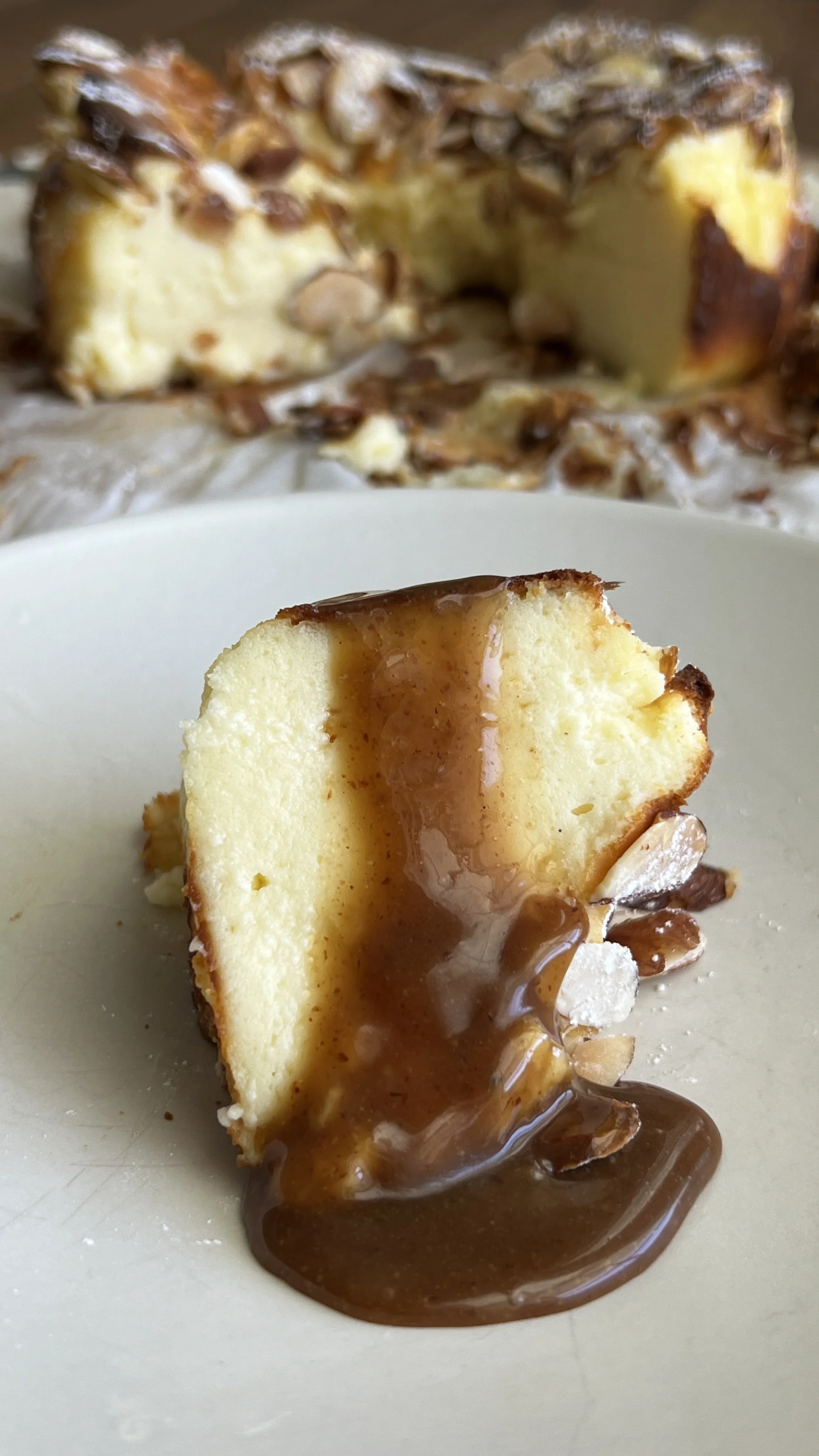 Mini Almond Burnt Basque Cheesecake — Well Made by Kiley