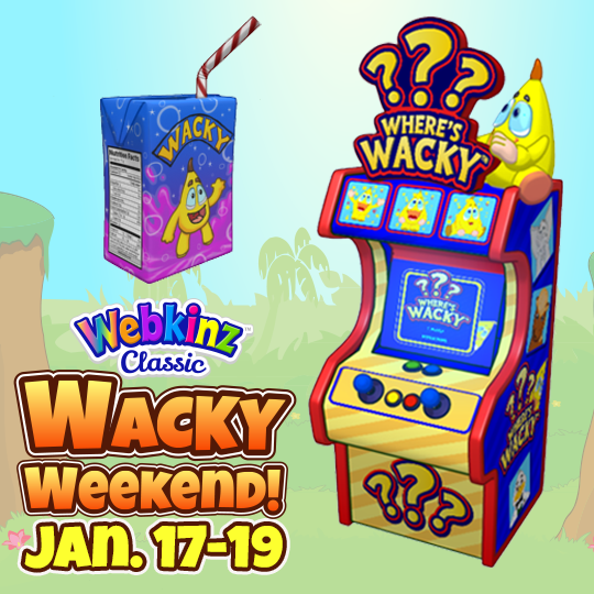 Wacky Weekend — Webkinz Blog (Previously Gymbo's Webkinz Blog)