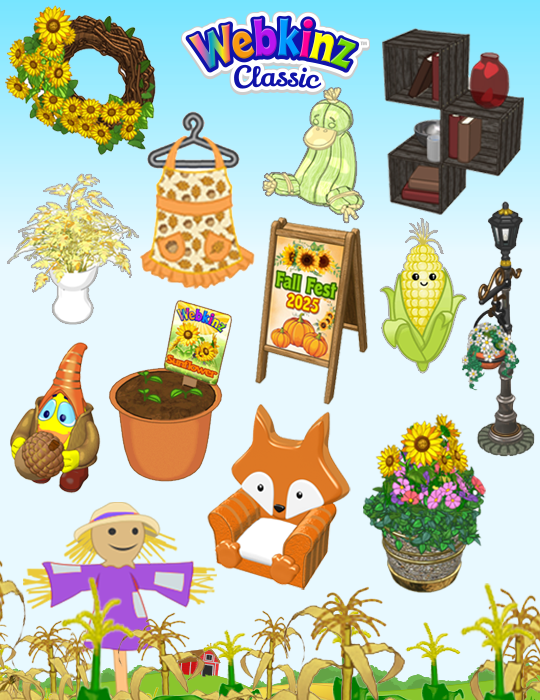 Fall Fest 2025 — Webkinz Blog (Previously Gymbo's Webkinz Blog)