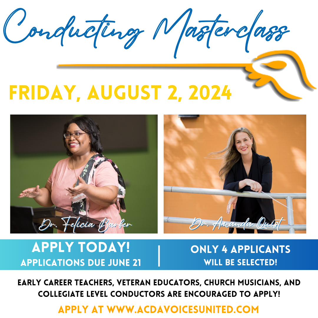 Conducting Masterclass — ACDA Voices United