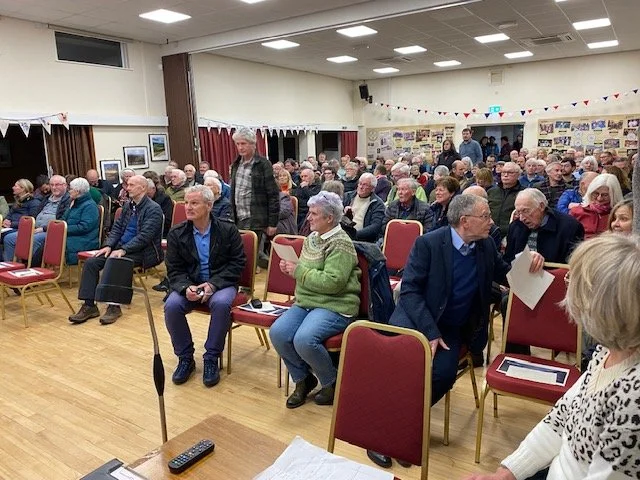 A packed out evening! — Usk Valley Ospreys