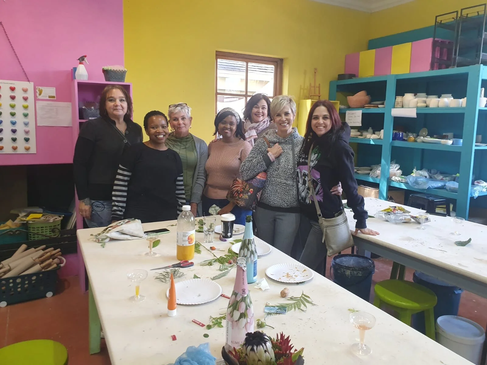 Corporate Team Building. at Create with Clay Pottery Studio .Broadacres ...