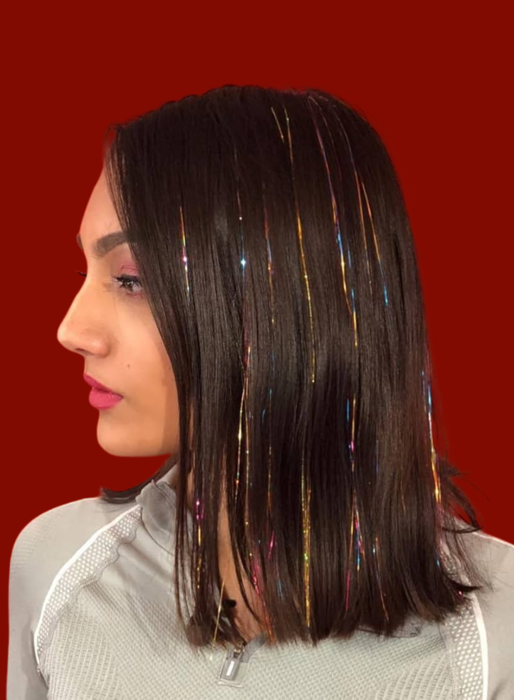 Glittering Goddesses | Fairy Hair | Hair Tinsel | Boca Raton | Delray Beach