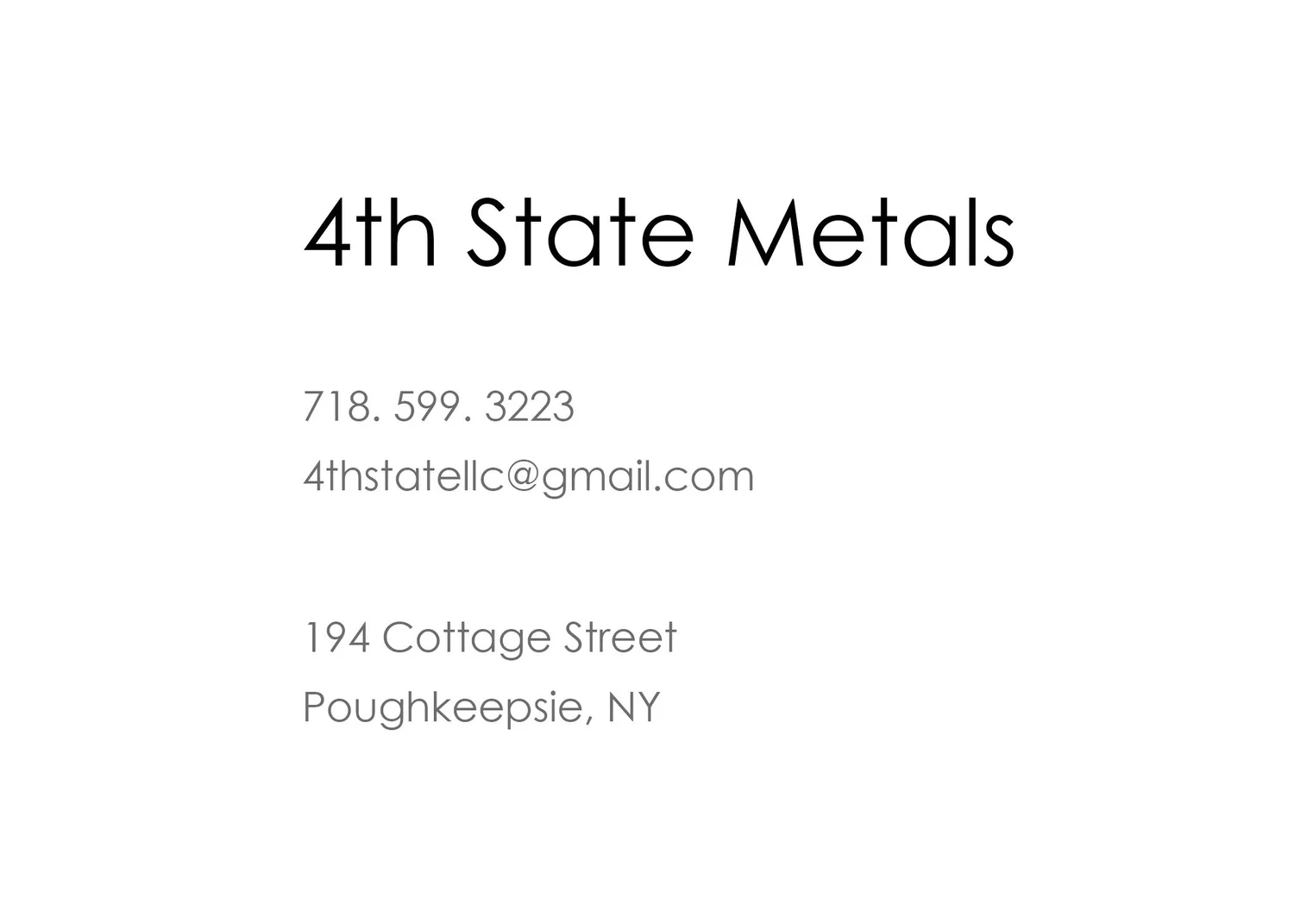 4th state Metals