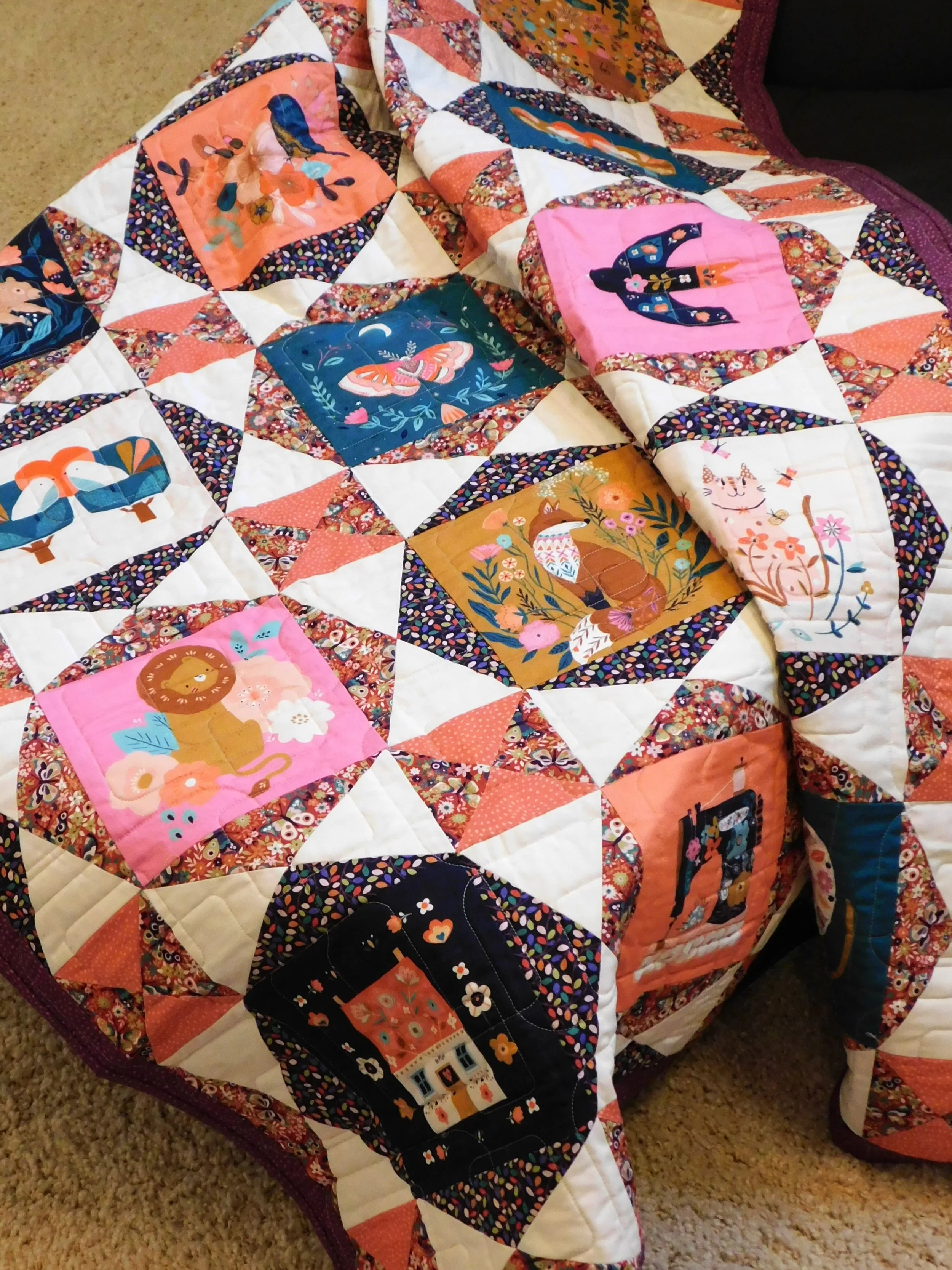 Decade Panel Quilt Pattern — Dashwood Studio Fabric USA