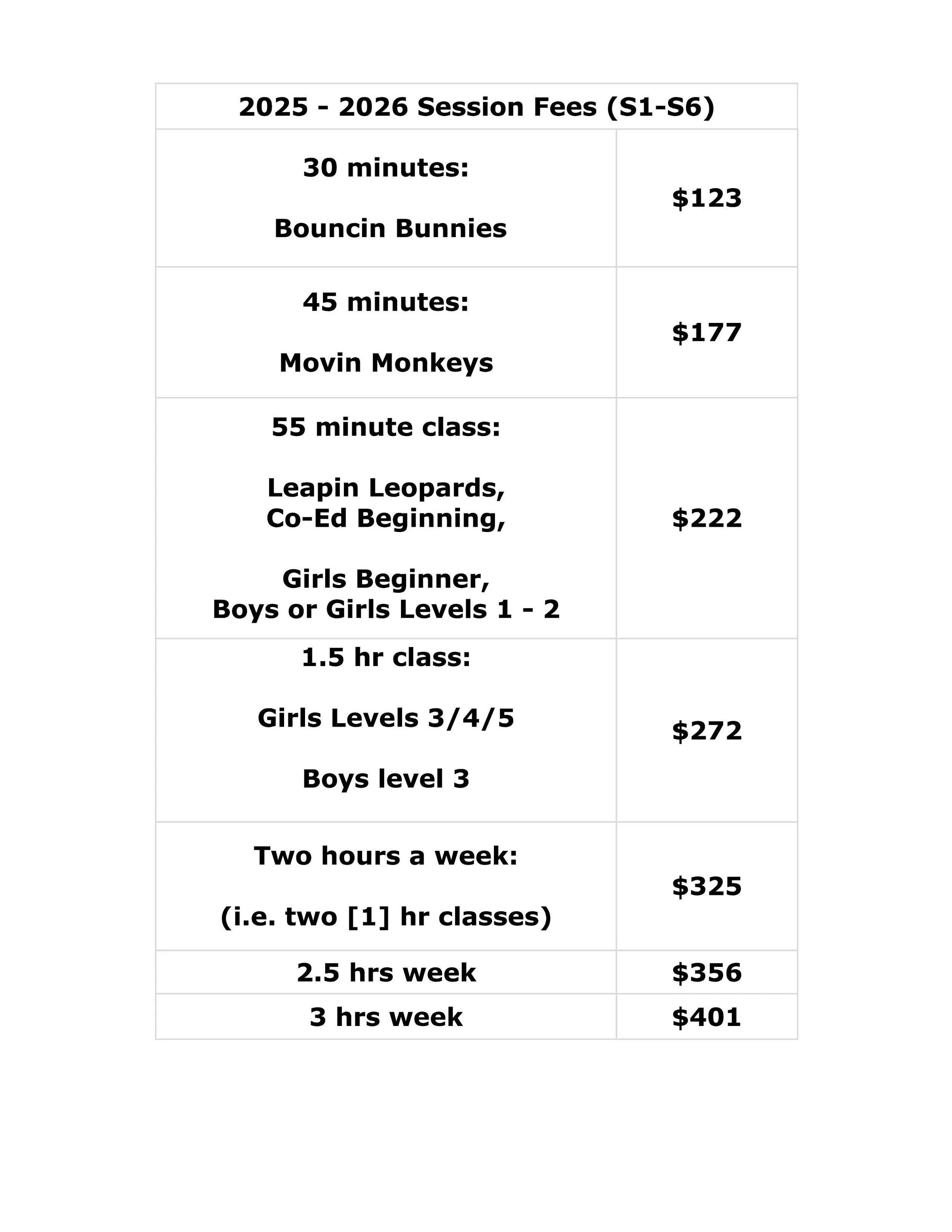 Classes — Cascade Elite Gymnastics