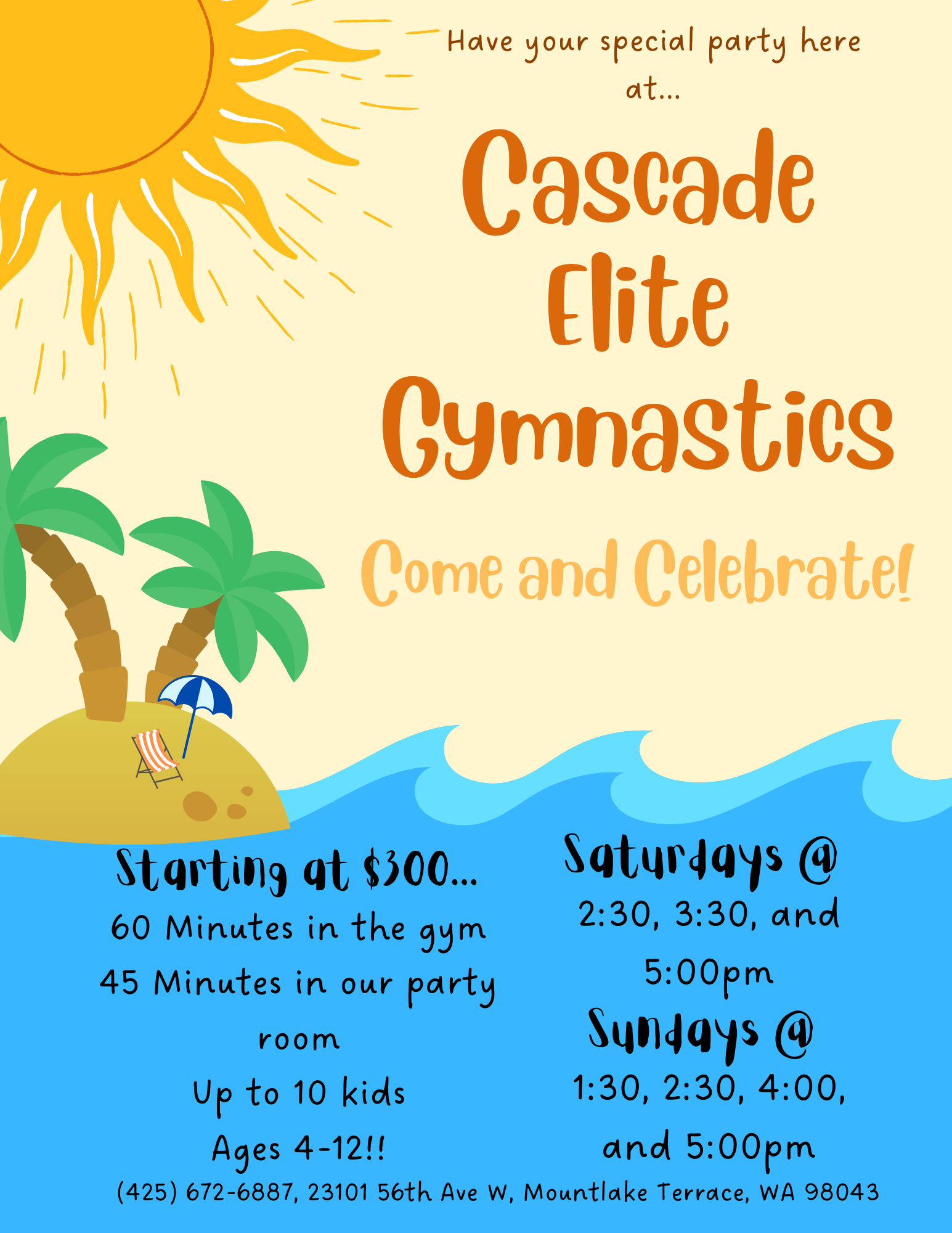 Classes — Cascade Elite Gymnastics