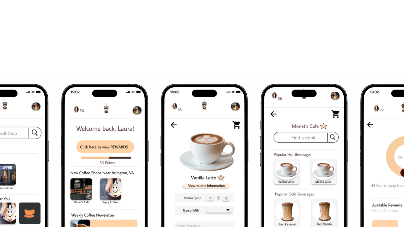 Coffee Ordering App — Dheepthi Ravikumar