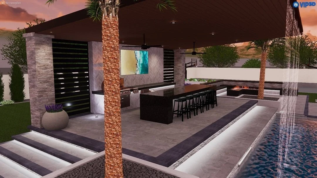 3D Rendering Landscape Designs — Phoenix