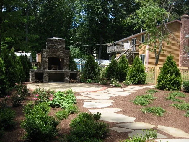 Suburban Backyard — Andrew Grossman Landscape Design