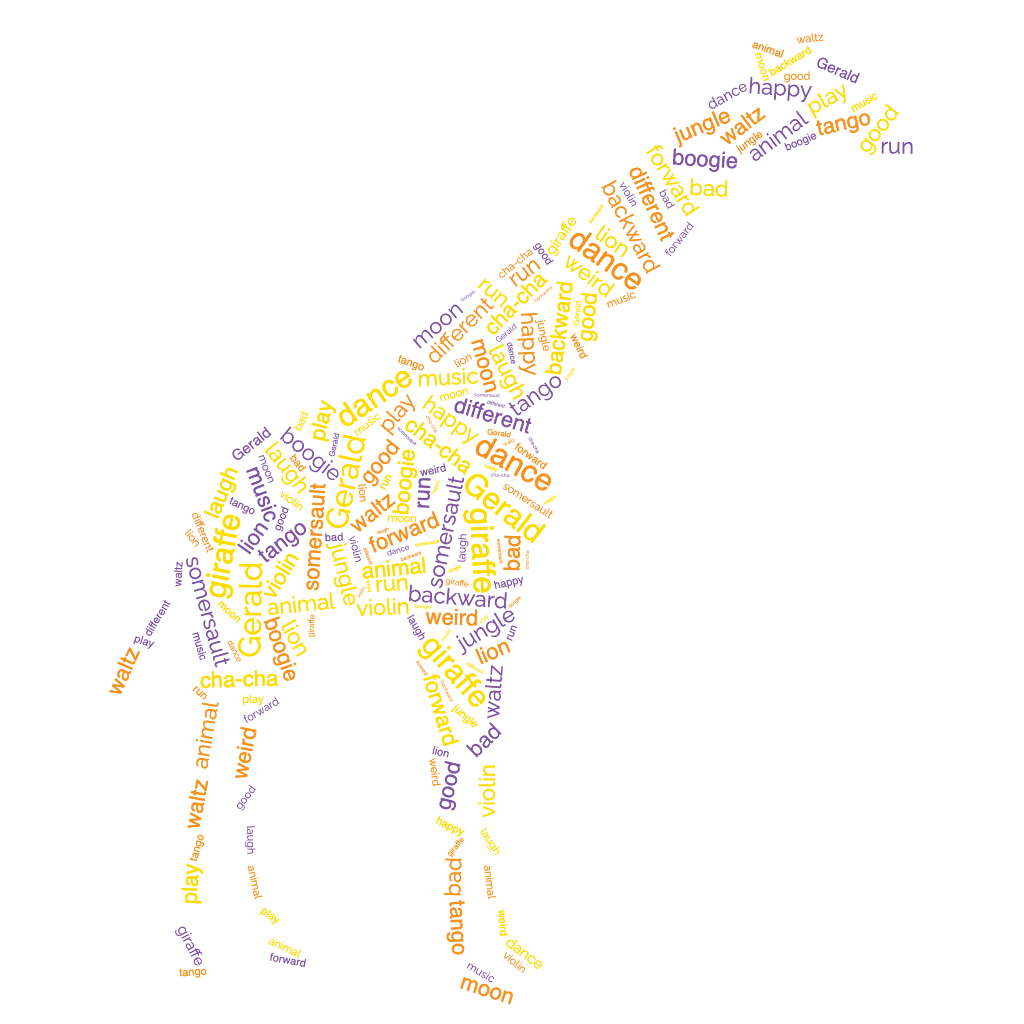 Giraffes - vocab — BooksAliveForKids