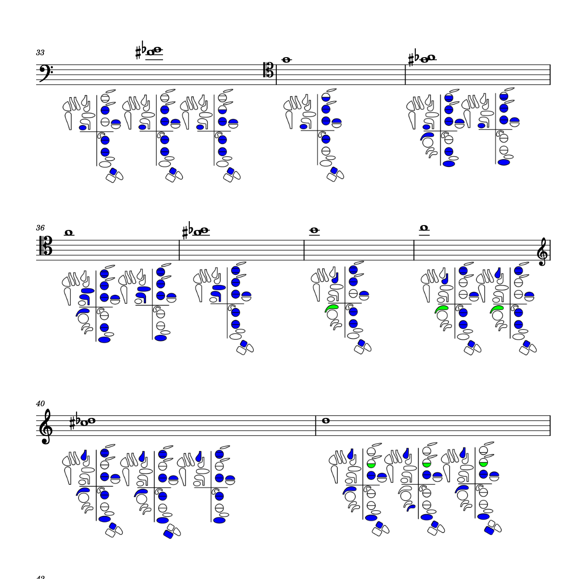 Free Bassoon Fingering Chart — Krïstoff Hairr Bassoon