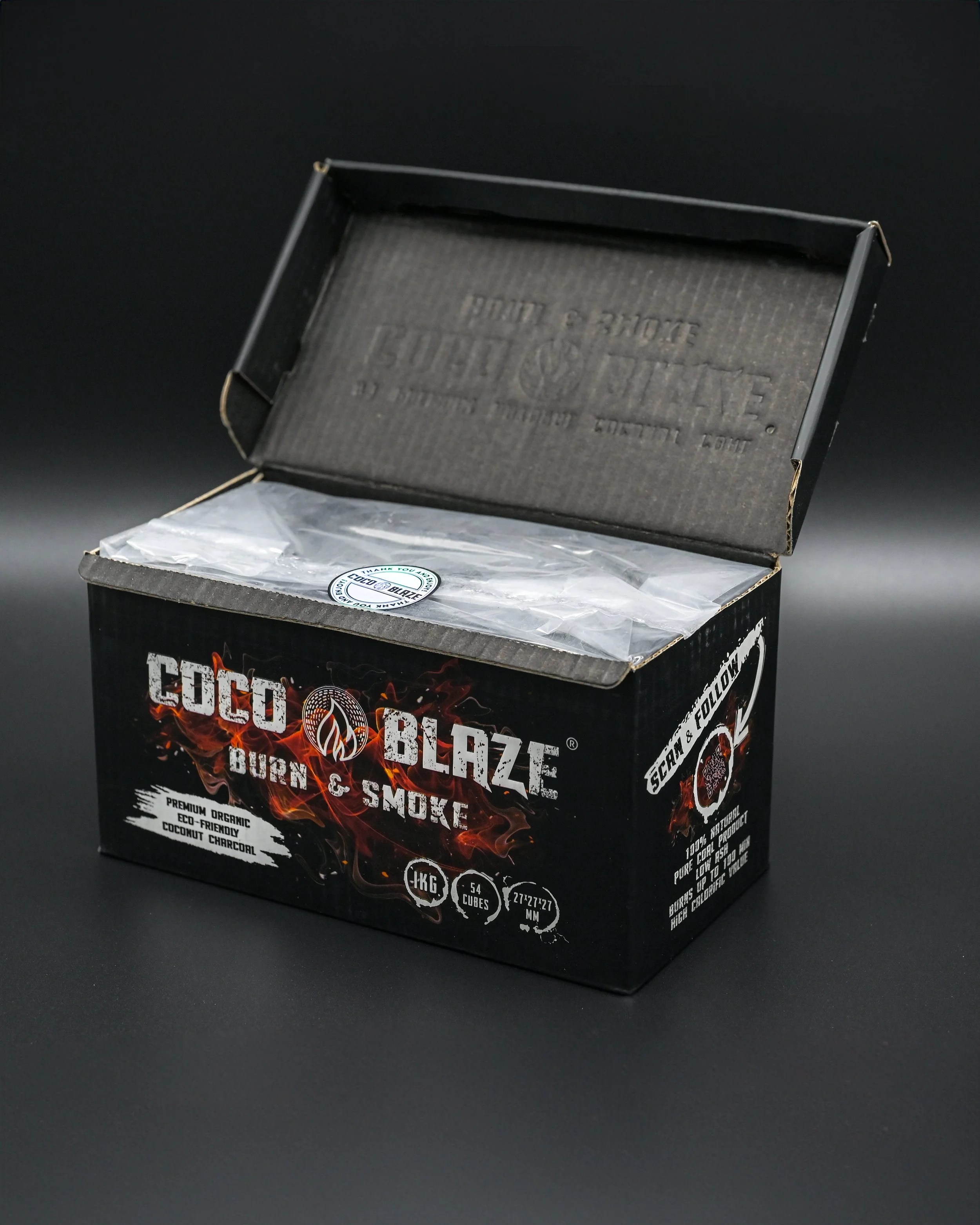 Coco Blaze - Organic Hookah Charcoal