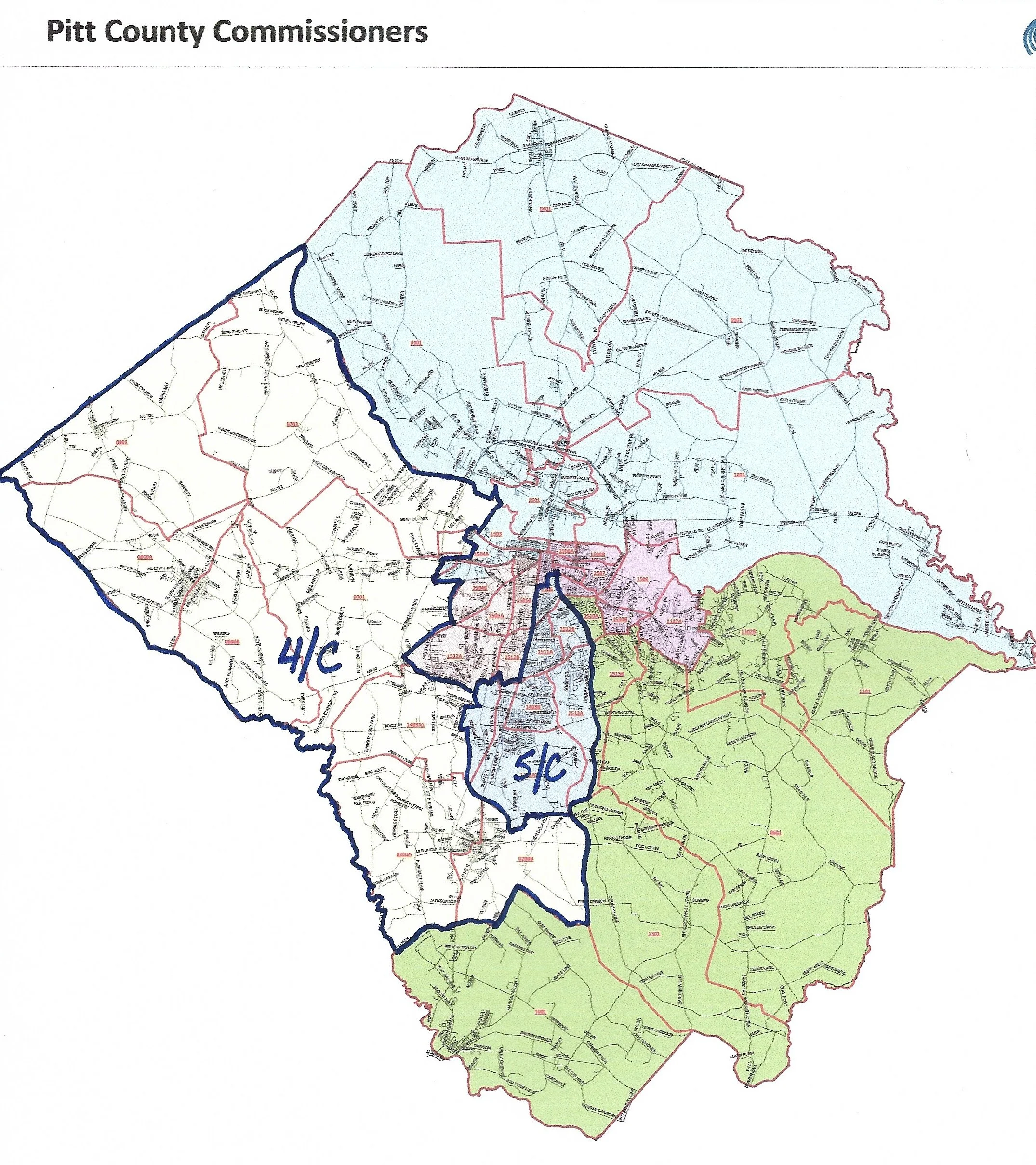 District C Map — Mac Manning for Pitt County Commissioner District C