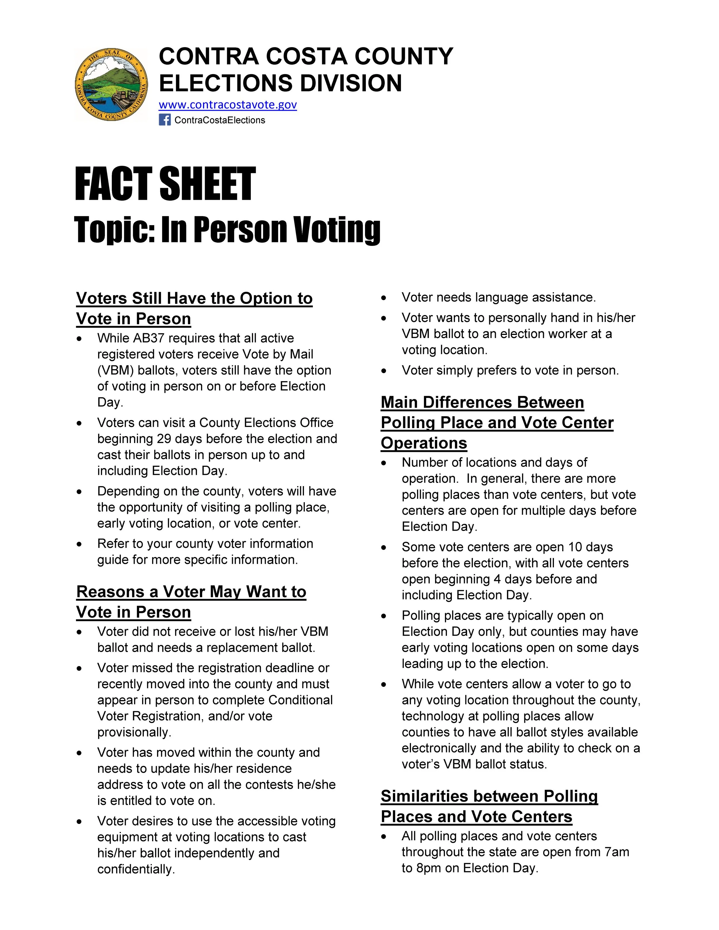 Resources — Contra Costa Elections