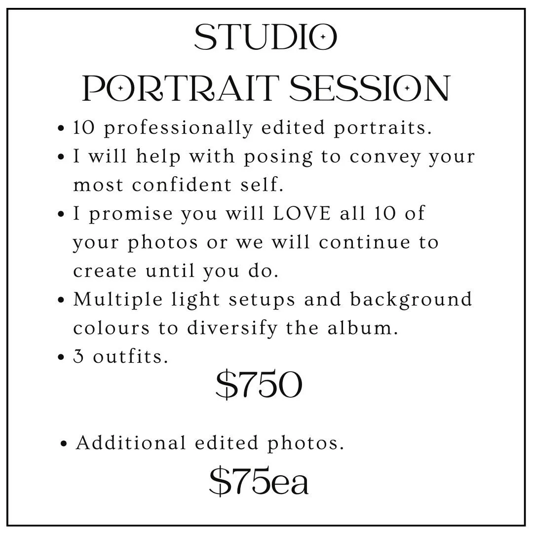 Pricing — Mark Eadie Photography