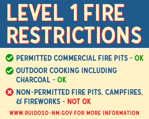 Fire Restrictions — Village of Ruidoso Municipal Government