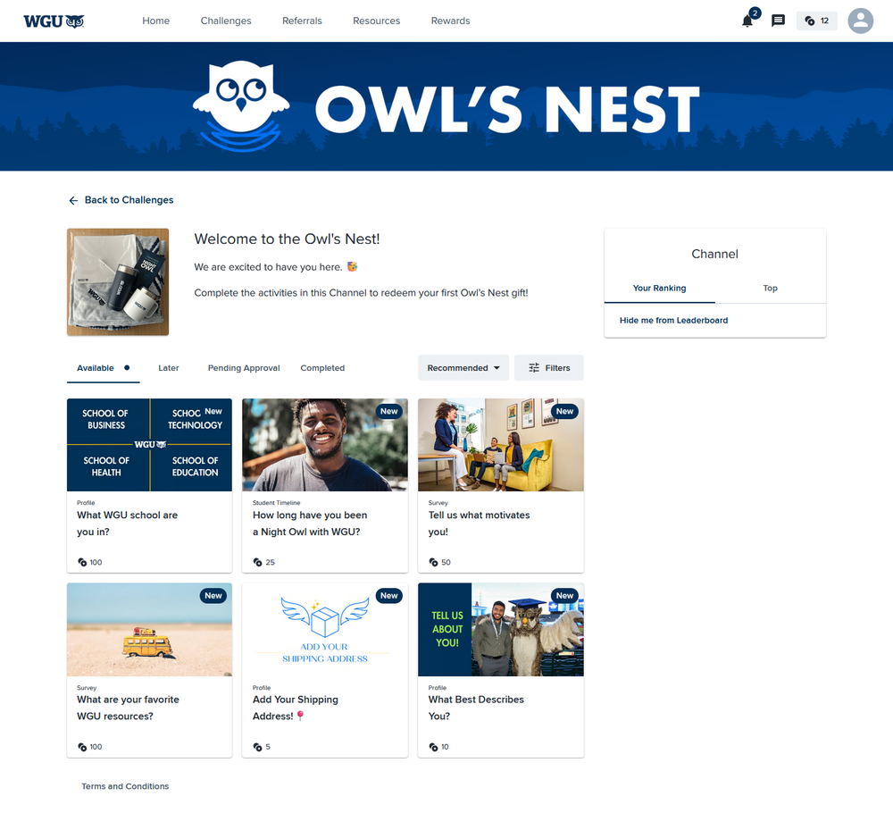 Owl's Nest | Explore & Engage Now — Adam Valuckas, MBA