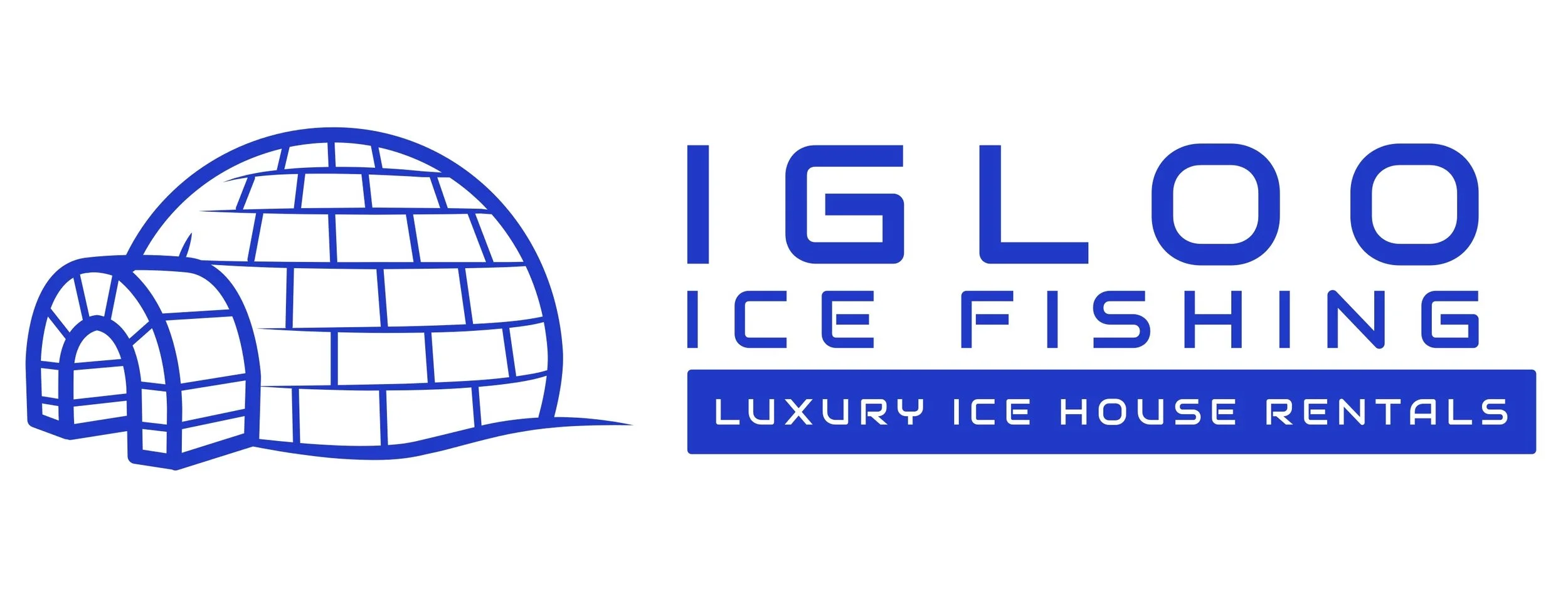 Igloo ice fishing Luxury ice house rentals