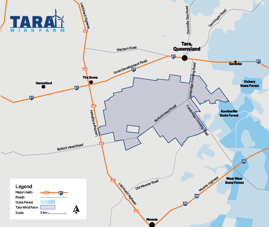 Tara Wind Farm | Queensland Renewable Energy