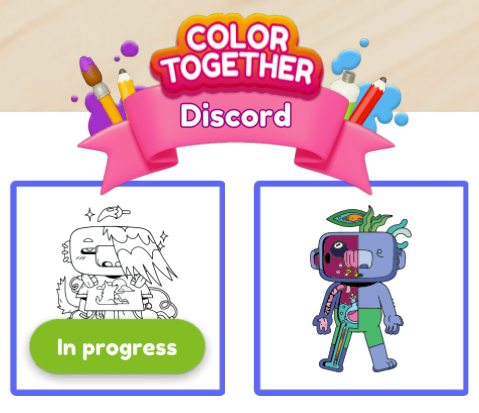 Color together Discord playguide — Funday Games