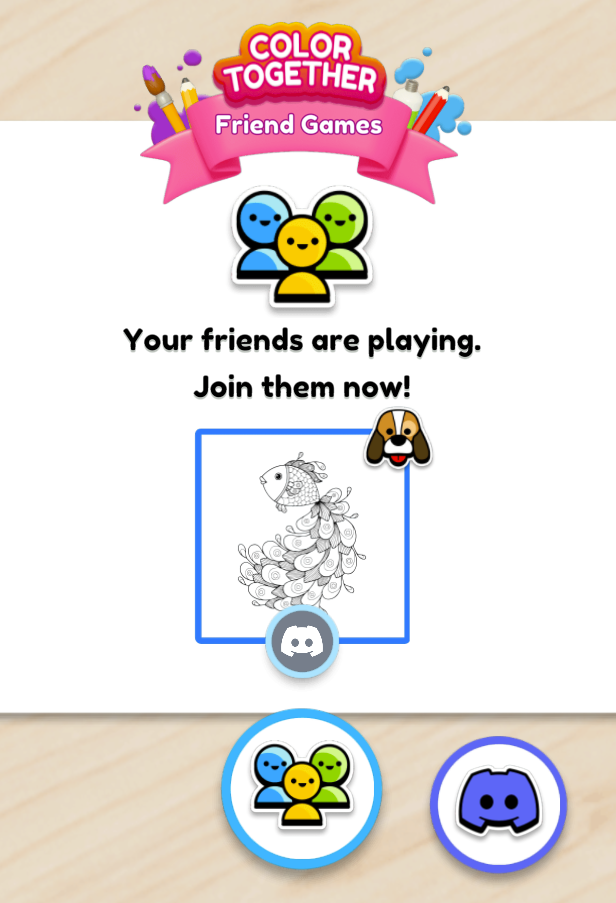 Color together Discord playguide — Funday Games