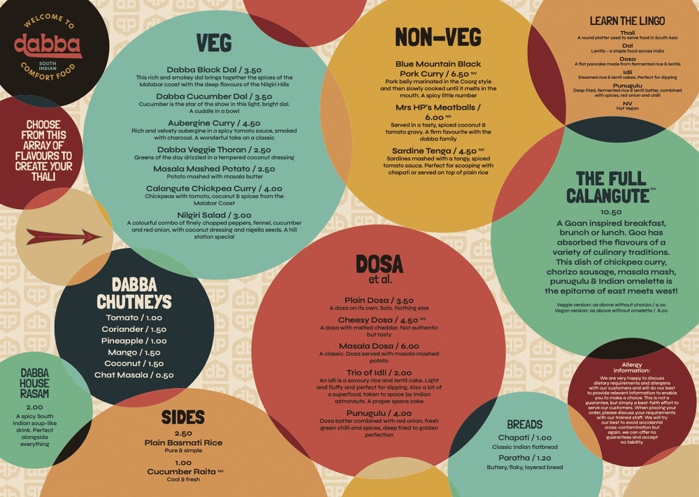 Menu — Dabba