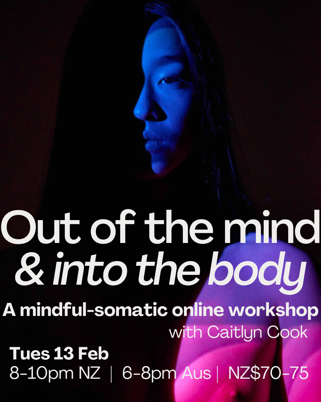 overthinking = underfeeling — Caitlyn Cook