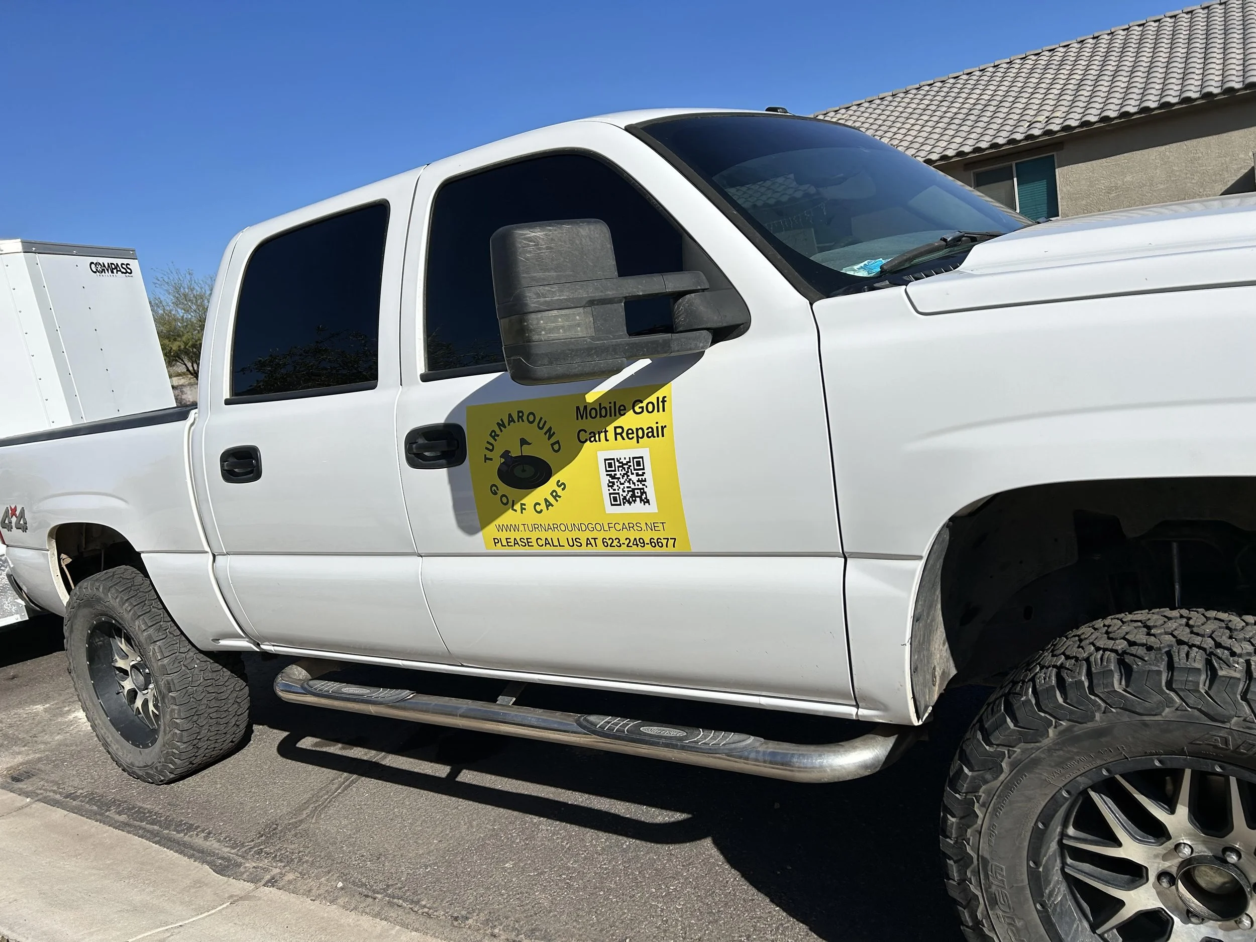 TURNAROUND GOLF CARS