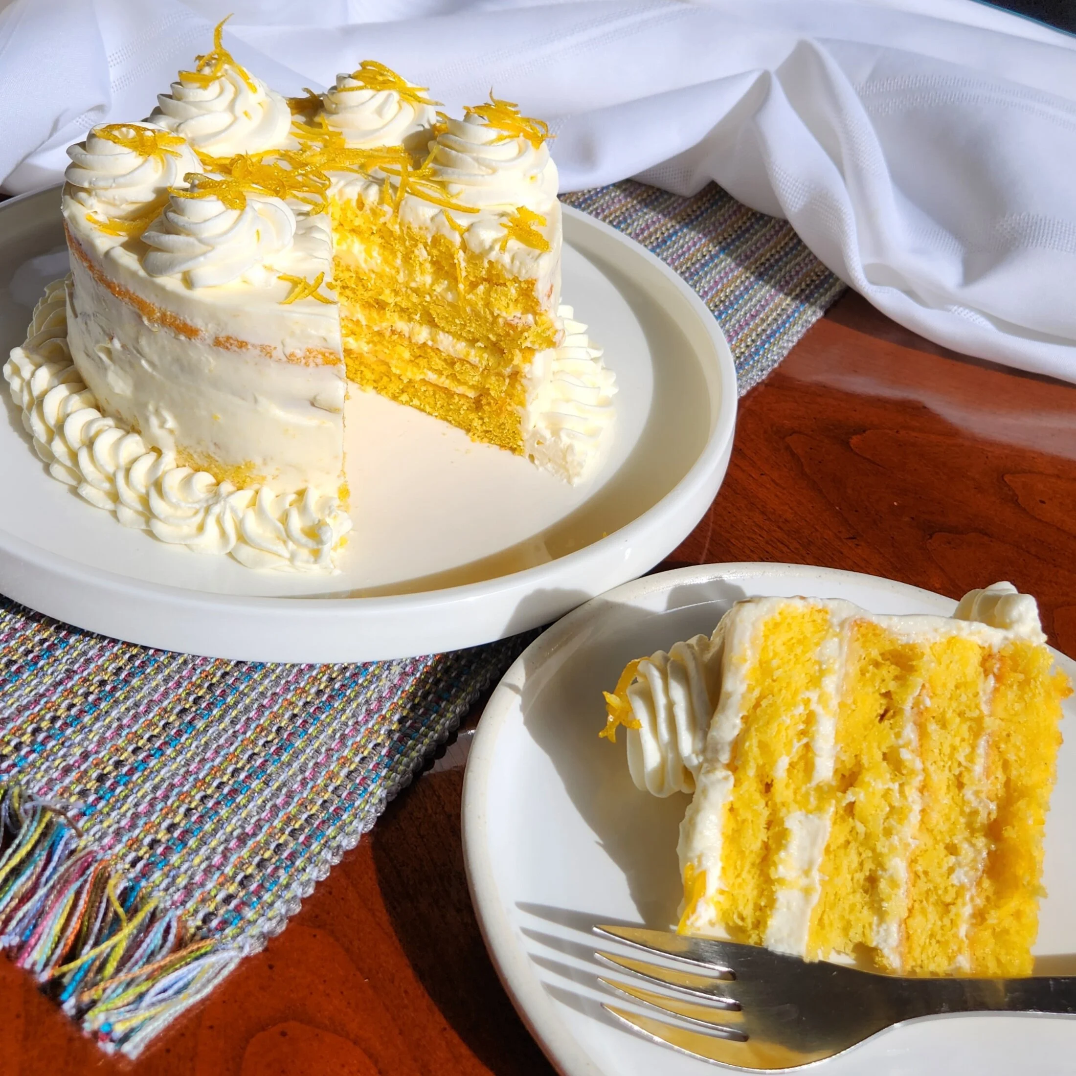 Luminous Gluten-Free Lemon Cake — GLENN'S FLOURY CORN