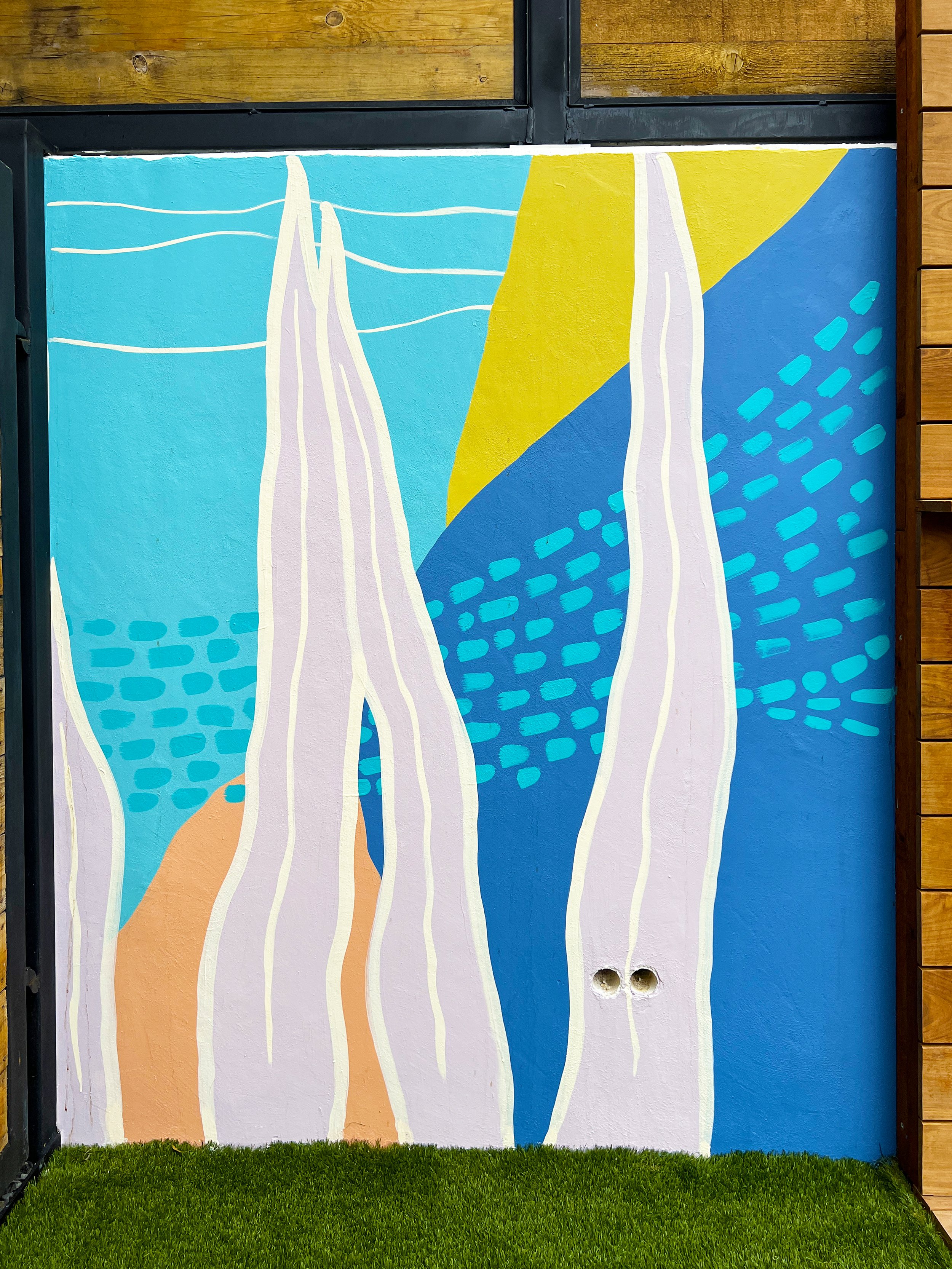 Modern, colorful, happiness-inducing murals — Solepaints