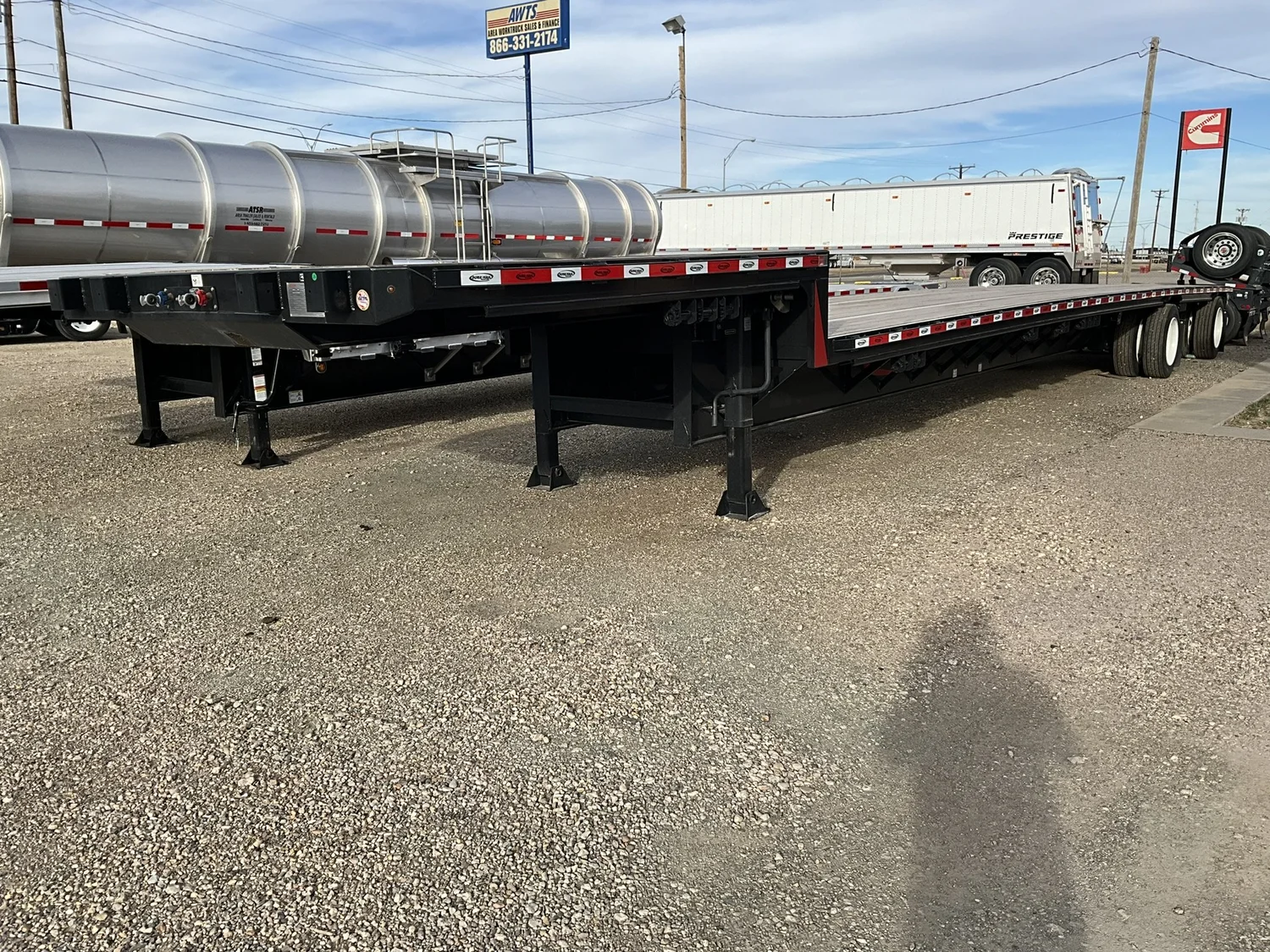 2027 Prestige Drop Deck with Ramps — Area Trailer Sales & Rentals