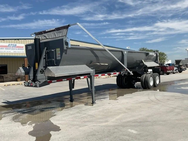 2025 Iron Lite Half Round End Dump — Area Trailer Sales & Rentals