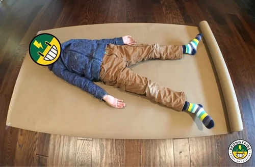 Body Tracing: Learn About the Human Body with Kids | Activity for ...