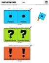 Make Flags: Periods, Questions & Exclamations — SPONGYKIDS