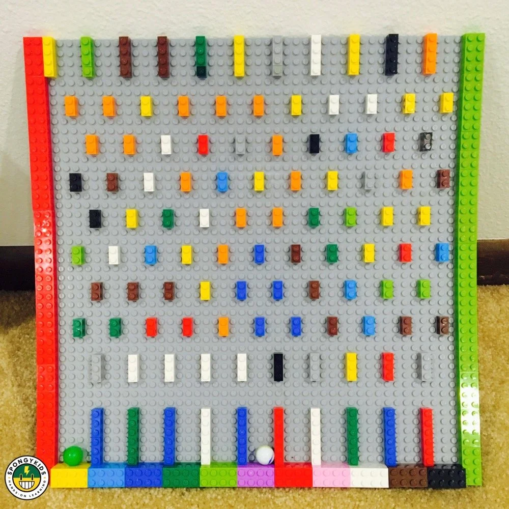 LEGO Marble Run for Kids | Fun STEM LEGO Ideas — SPONGYKIDS