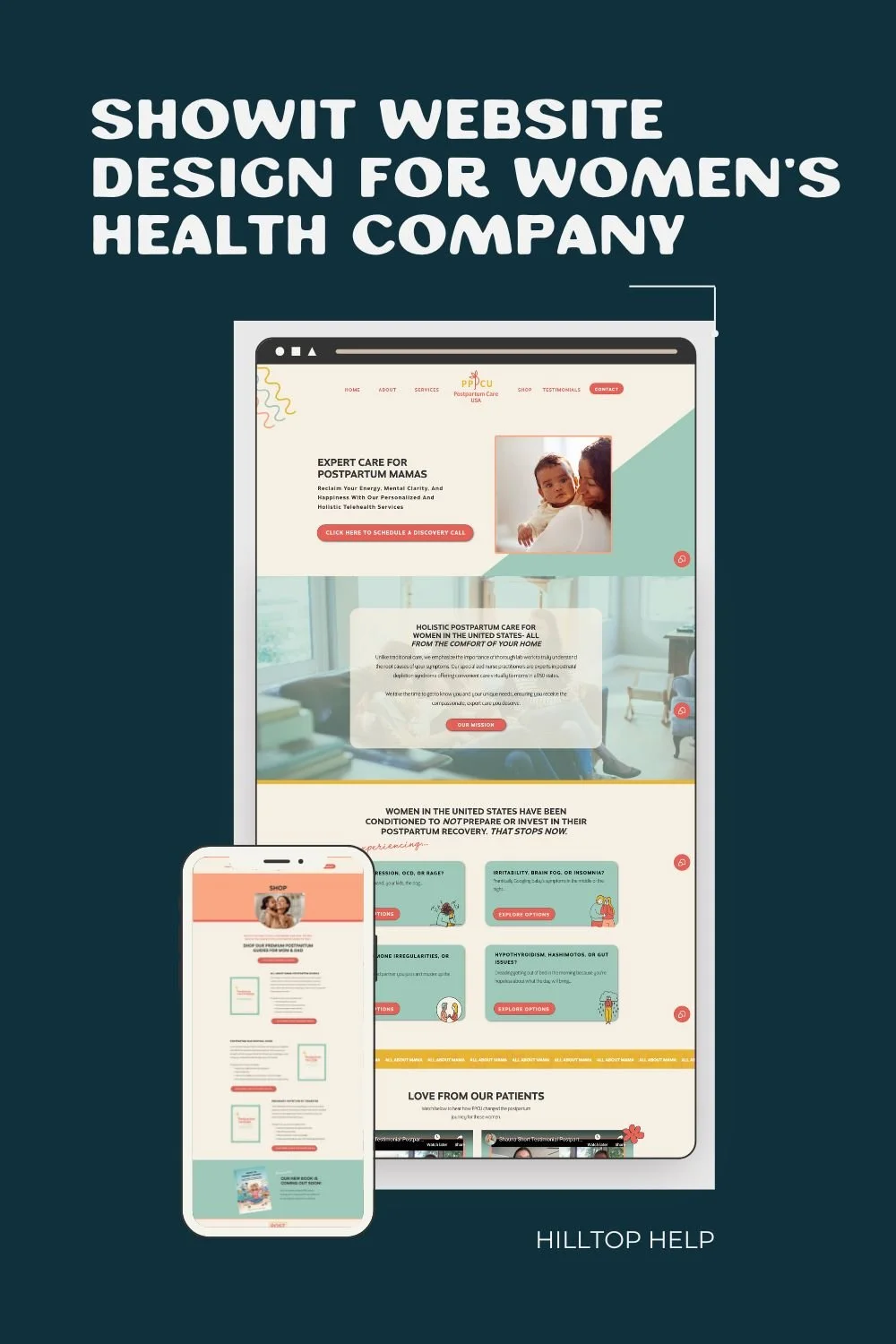 Web Design for Women's Health | SEO Case Study: Postpartum Care USA ...