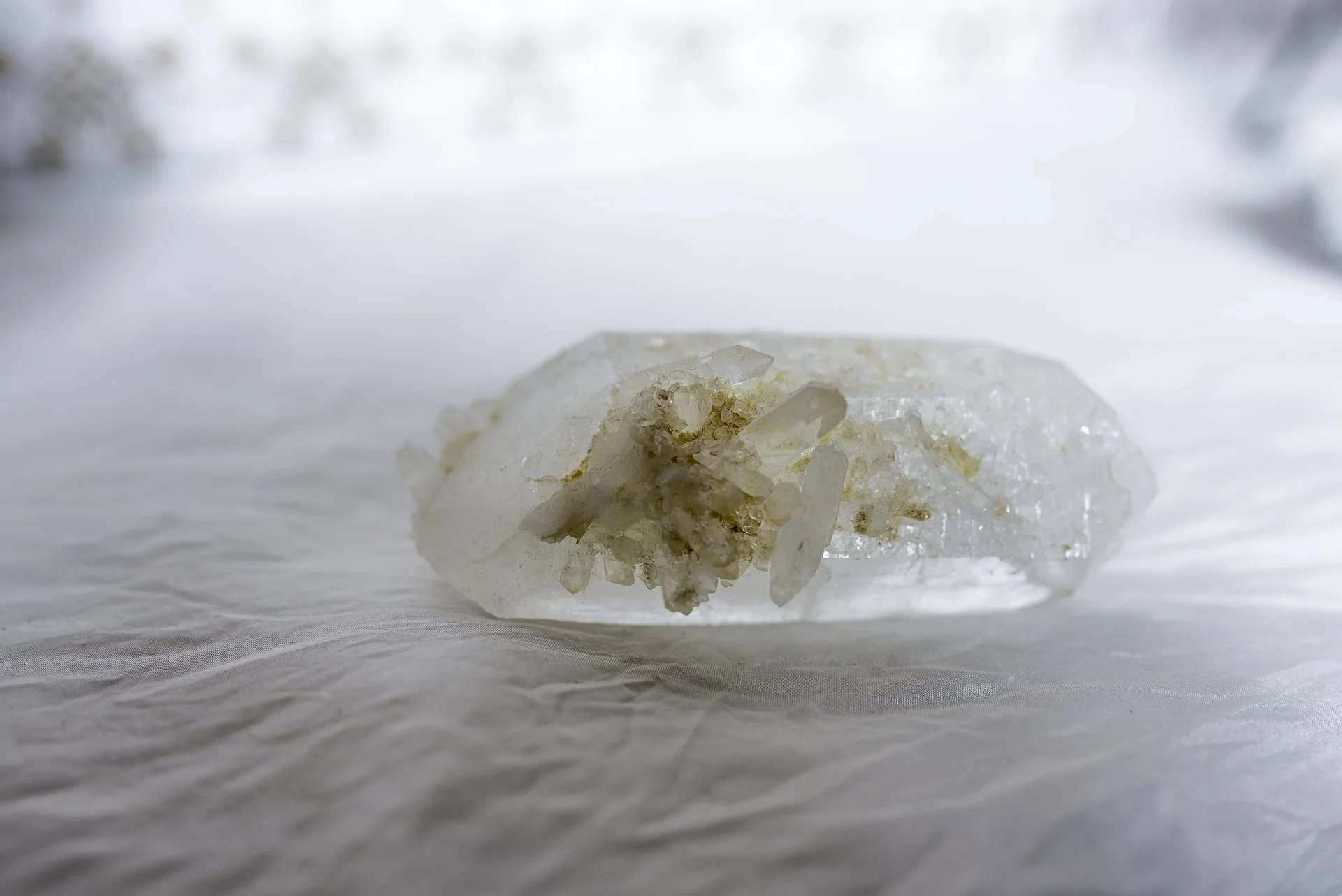 Clearning and Charging Crystals — The Quantum Weaver