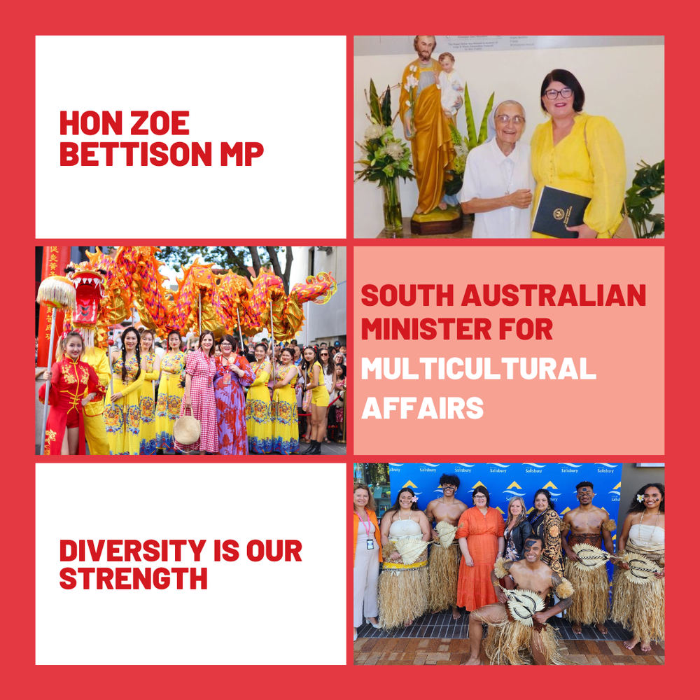 Multicultural Affairs — Hon Zoe Bettison MP