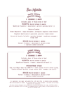 MENUS — Bar Infinita