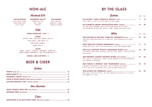MENUS — Bar Infinita