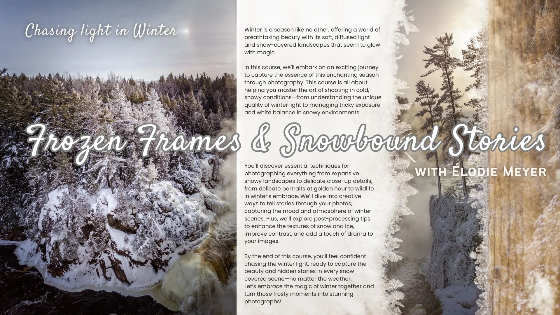 Winter Photography: Mastering Light, Landscapes & Nature