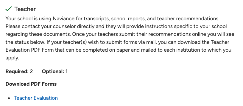 How to submit letters of recommendations through Common App — CollegeBound