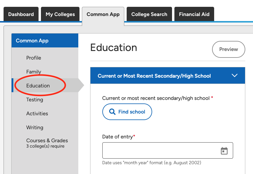 How to submit letters of recommendations through Common App — CollegeBound