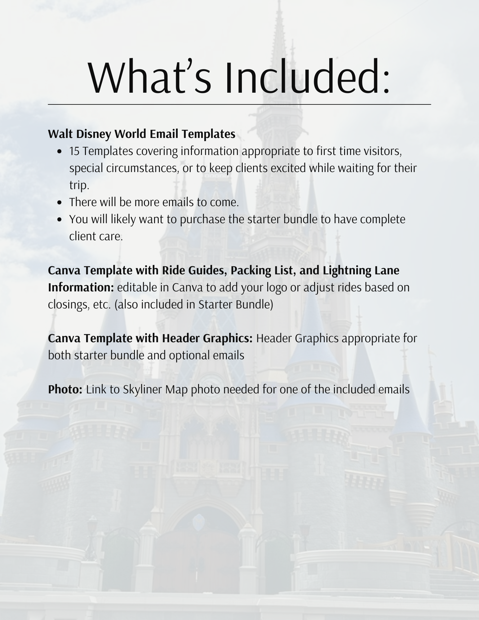 Walt Disney World Travel Agent Optional Bundle — Journeys By Linda