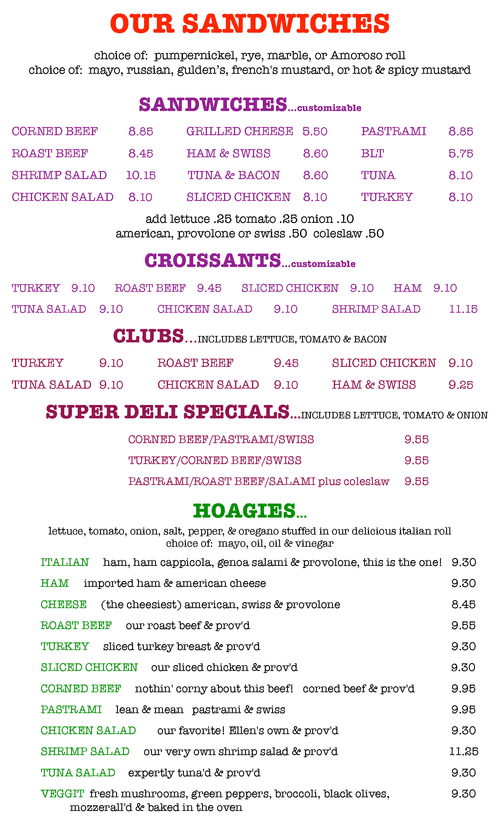 Menu (Copy) — Snuzzles