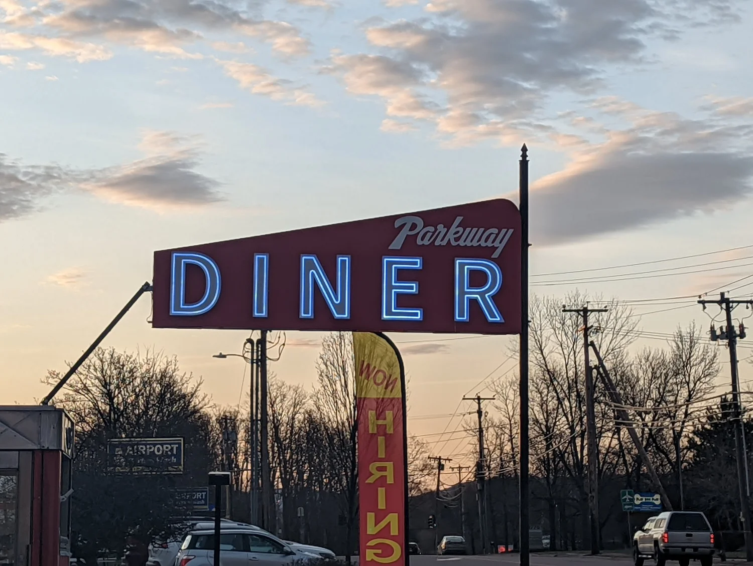 Menu — Parkway Diner