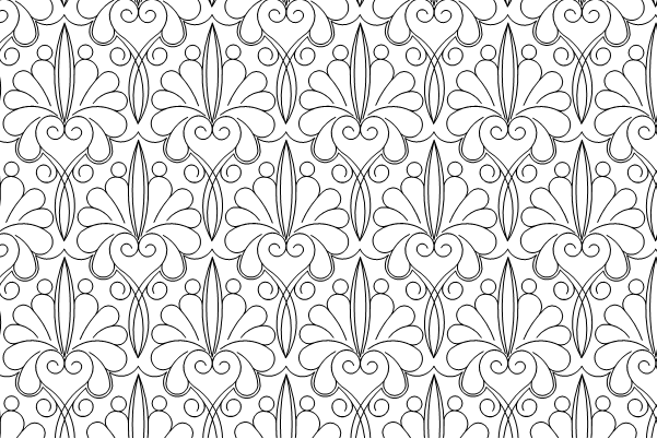 Flower Garden Single Offset — Happy Stitches, LLC