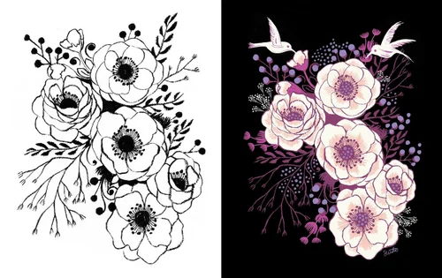 How to Draw 12 Flowers with Sarah Watts — Sarah Watts
