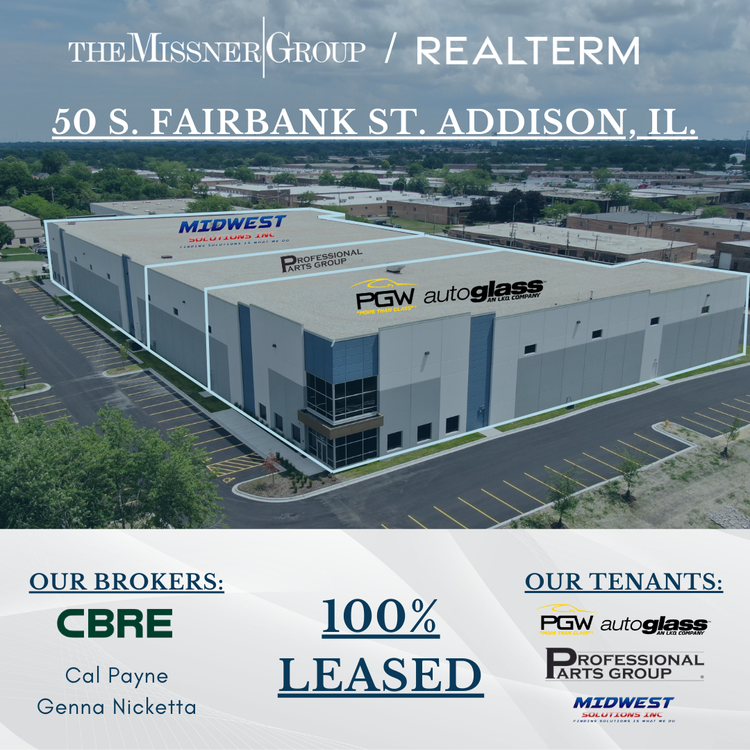 The Missner Group and Realterm Successfully Lease Industrial Building ...